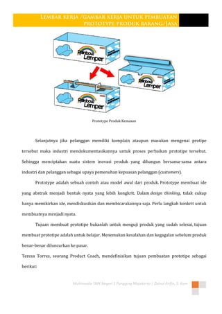 PRODUK KREATIF DAN KEWIRAUSAHAAN Lembar kerja gambar kerja untuk ...