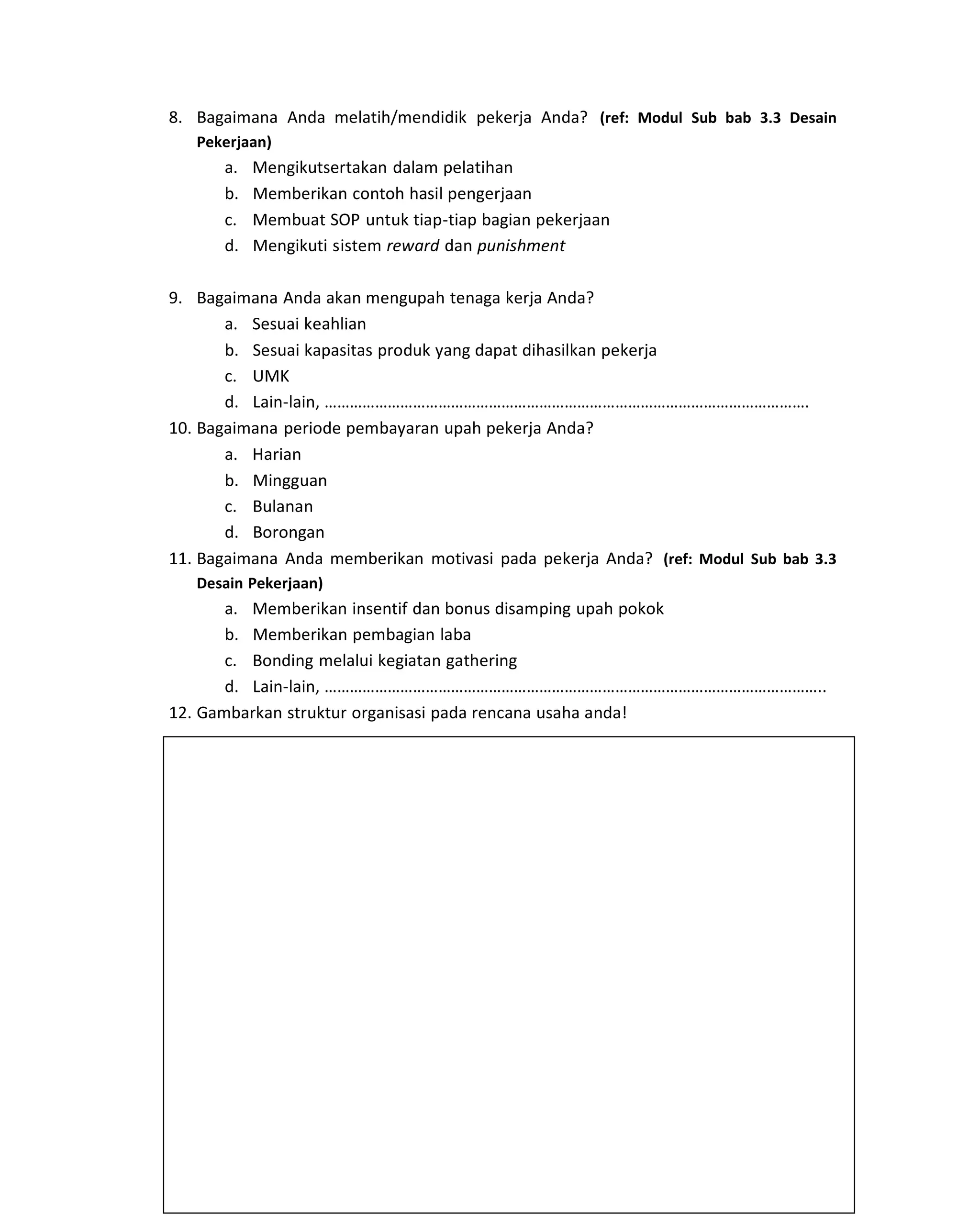 Lembar kerja modul | PDF
