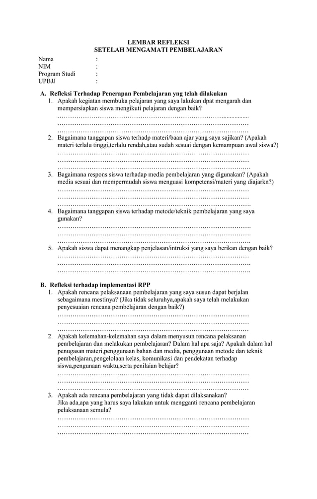 Lembar Observasi dan Refleksi PKR UT.docx