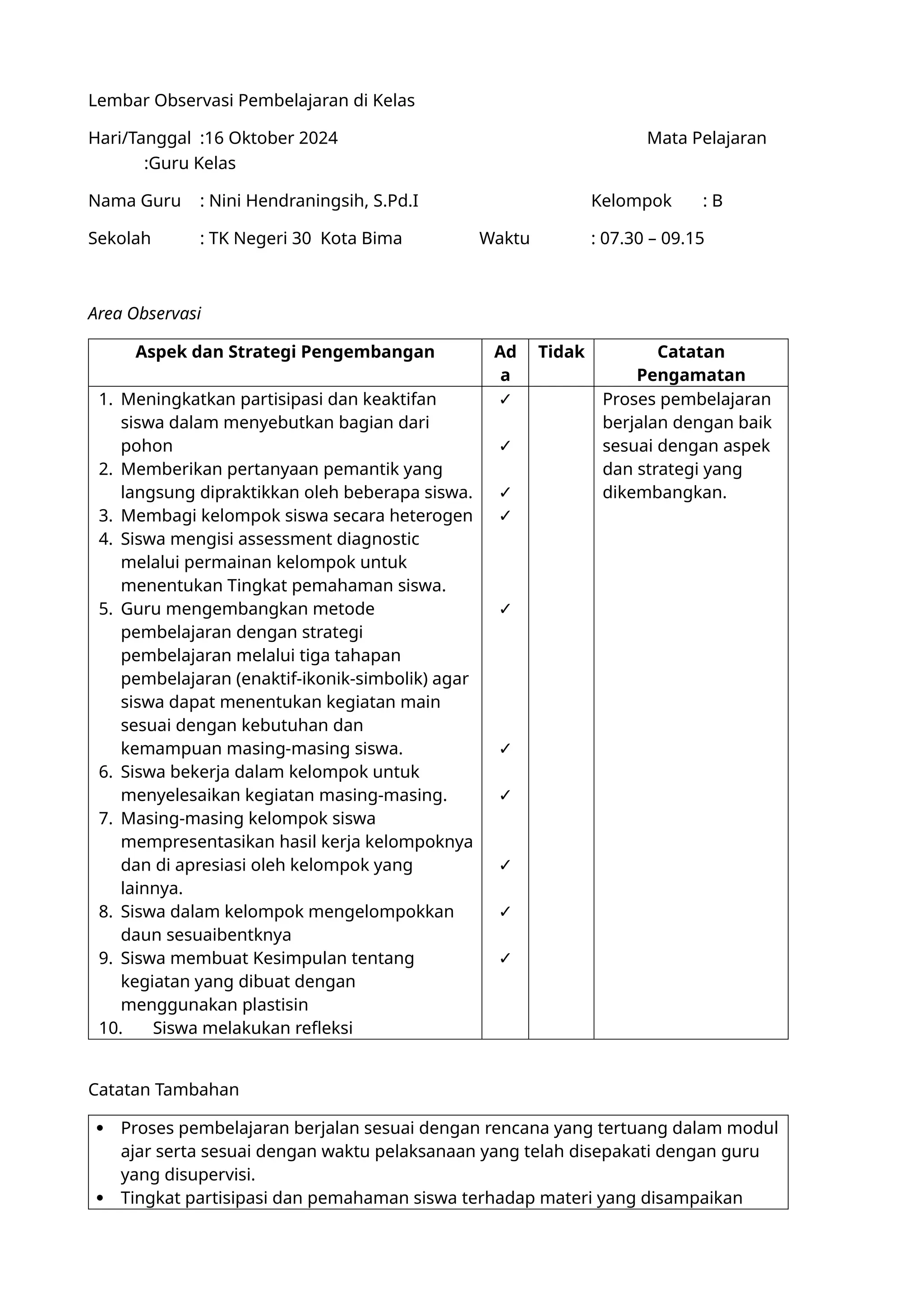 Lembar Observasi Pembelajaran di Kelas(1).docx