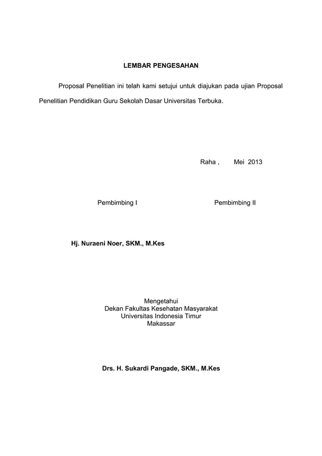 Lembar pengesahan | DOC