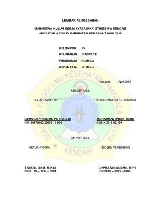 Lembar pengesahan | DOCX