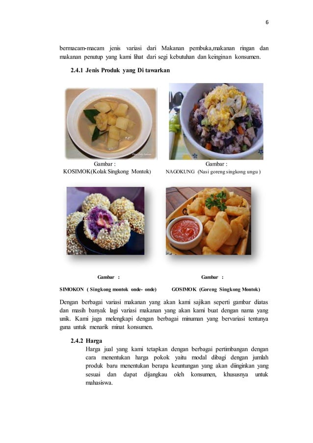 PROPOSAL PKM -SIMOK ( SINGKONG MONTOK ) | DOCX