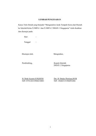 Lembar pengesahan jadiiii | PDF