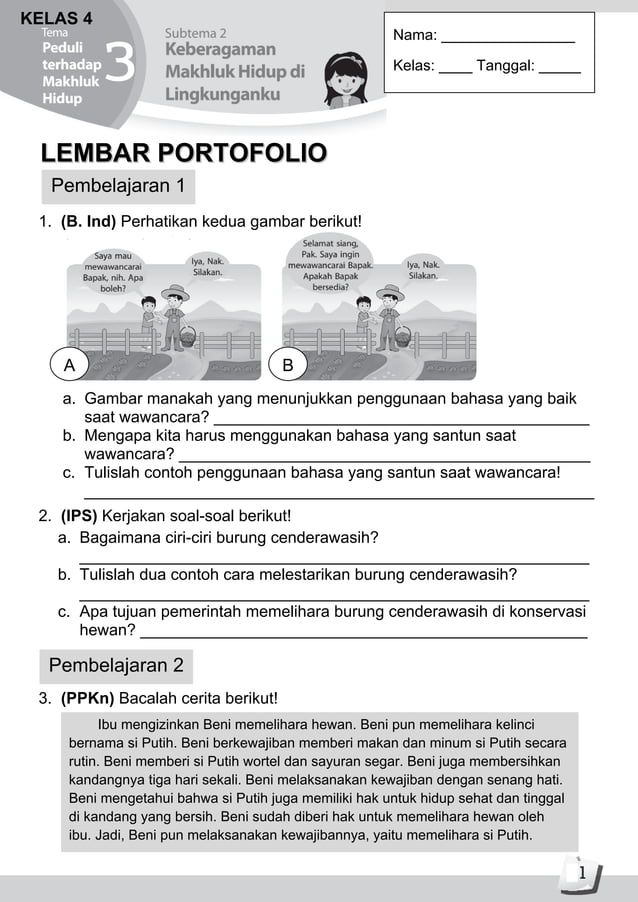 LEMBAR PORTOFOLIO BUPENA 4A Tema 3 Sub 2 (DICARIGURU.COM).pdf | Free Download
