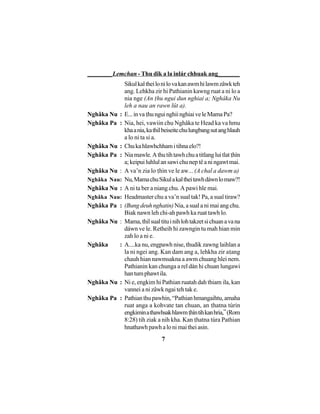 Lemchan TãWi Thudik A La Inlarchhuak Ang | PDF