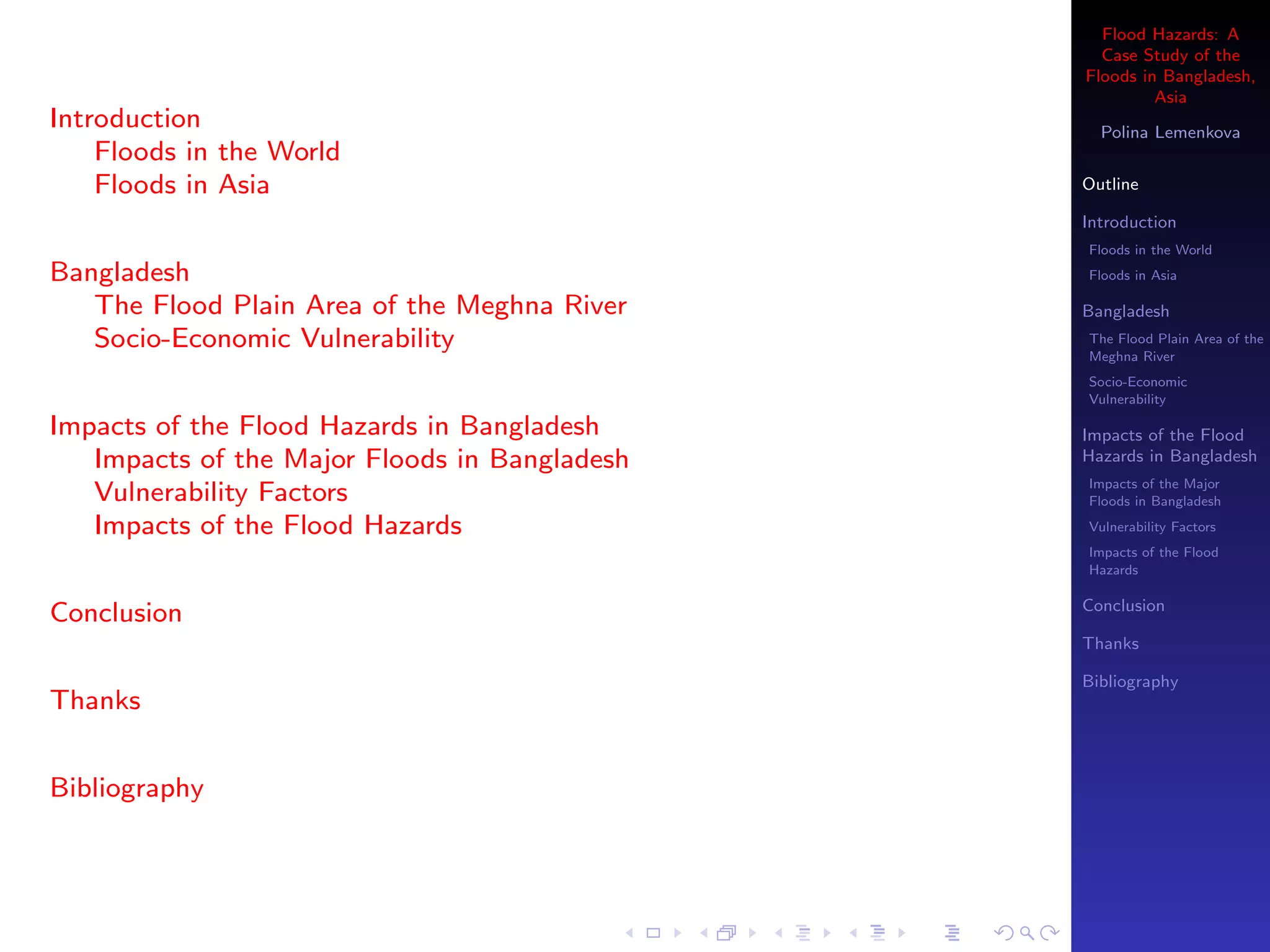 Flood Hazards: A Case Study of the Floods in Bangladesh, Asia | PDF