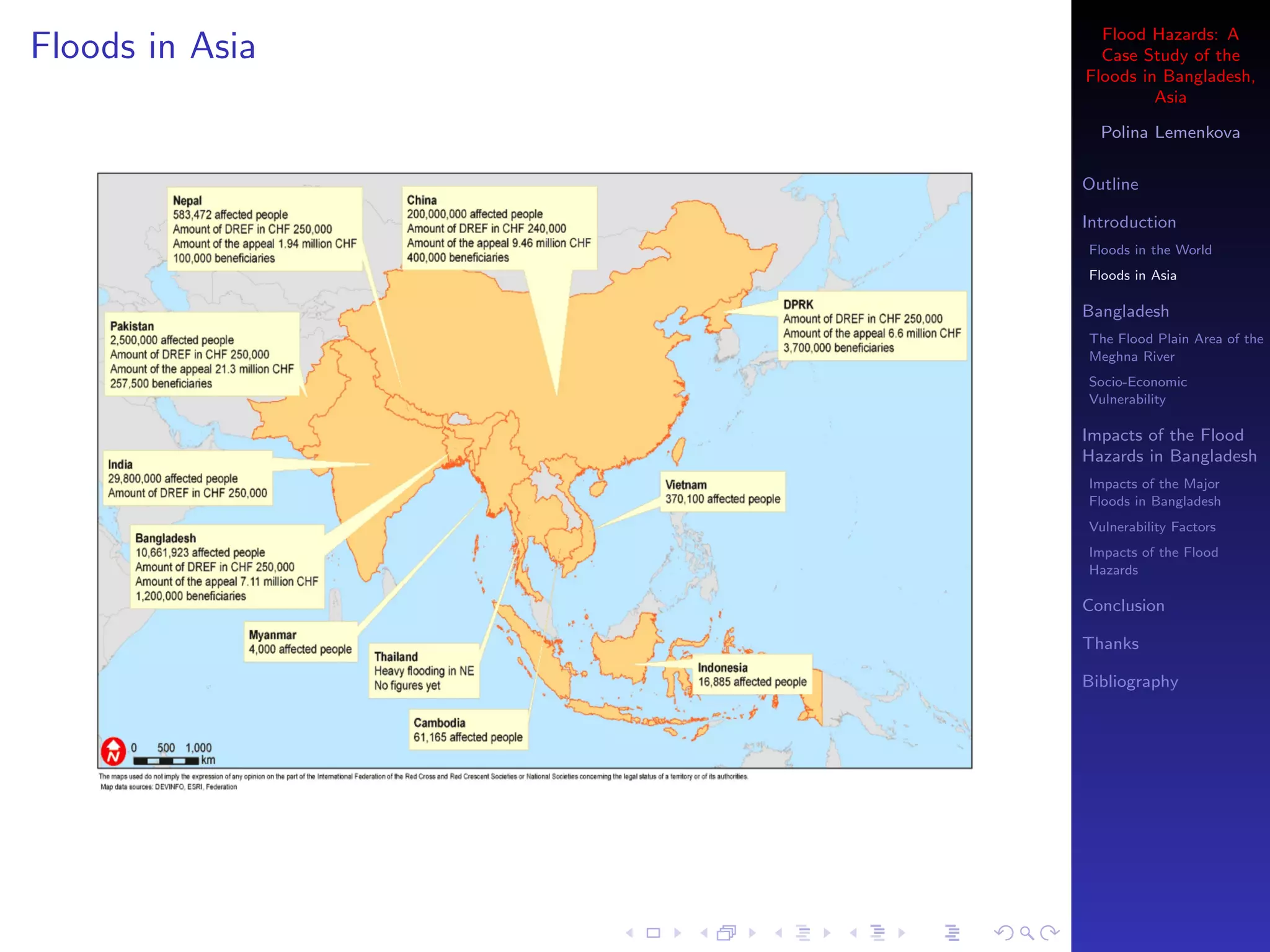 Flood Hazards: A Case Study of the Floods in Bangladesh, Asia | PDF
