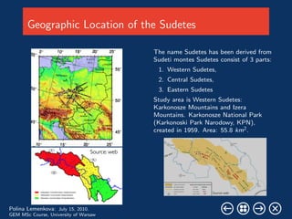 Image Processing and Analysis of Change Detection in the Land Cover ...