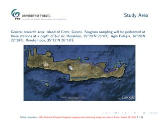 Seagrass Mapping and Monitoring Along the Coasts of Crete, Greece | PPT