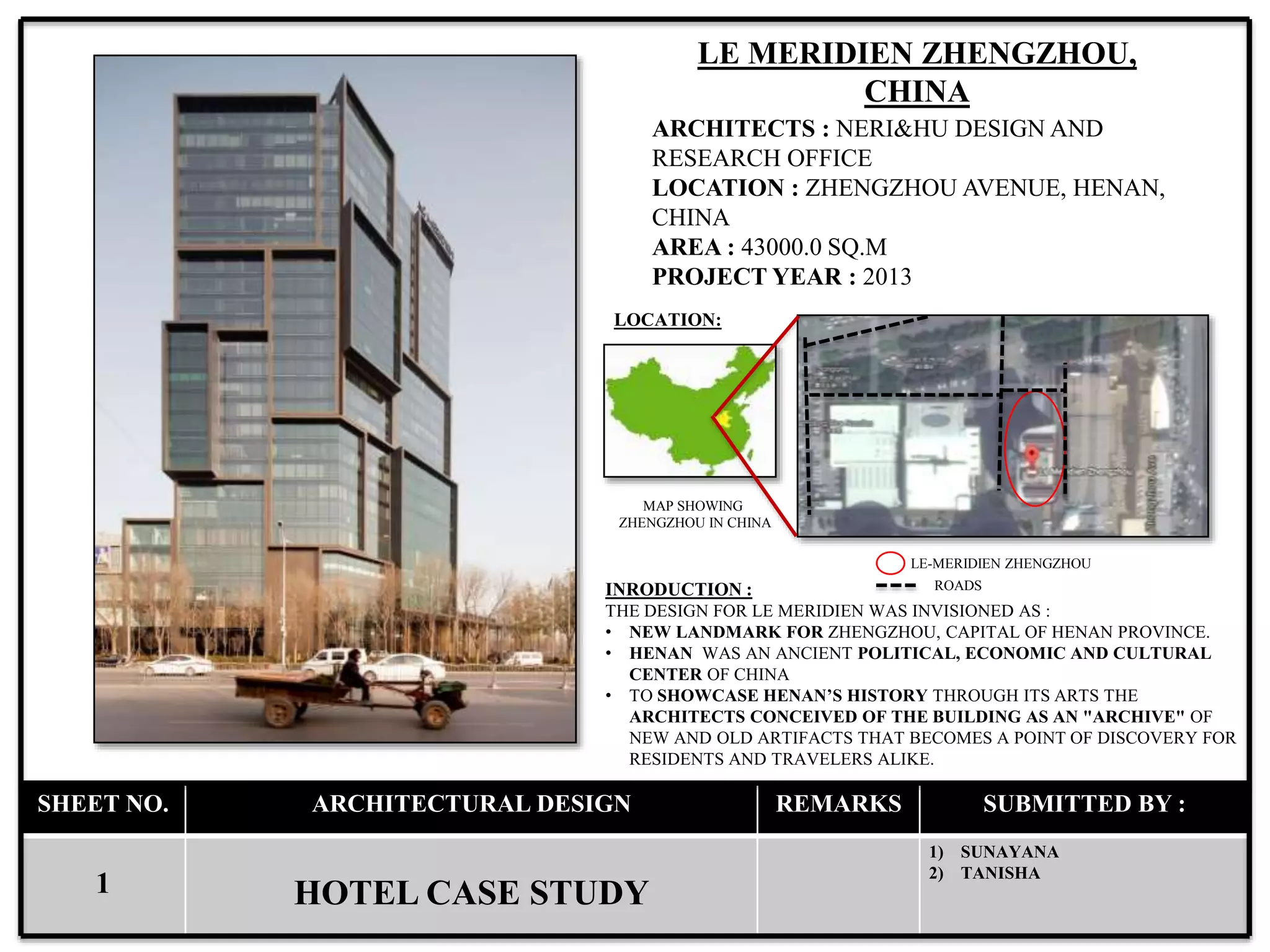 Le meridian china | PPTX