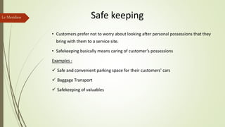 Le Meridien Dhaka (Service Marketing Research ) | PPTX