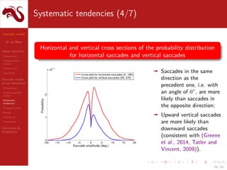 Saccadic model of eye movements for free-viewing condition | PPT