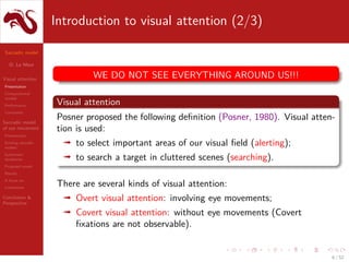 Saccadic model of eye movements for free-viewing condition | PPT