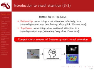 Saccadic model of eye movements for free-viewing condition | PPT