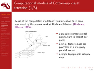 Saccadic model of eye movements for free-viewing condition | PPT