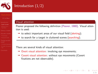 How saccadic models help predict where we look during a visual task? Application to visual ...