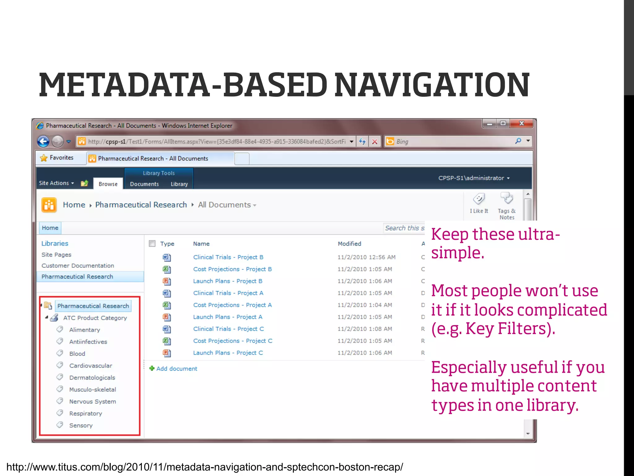 SharePoint Information Architecture Best Practices | PDF