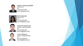 COMPANY Profile on Philippines company xx | PPTX