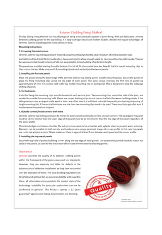 LAMINATE SHEETS AND WOODEN PANELS By UFC International | PDF