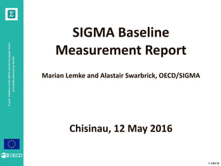 SIGMA Baseline Measurement Report presentation | PPTX