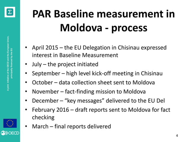 SIGMA Baseline Measurement Report presentation | PPT