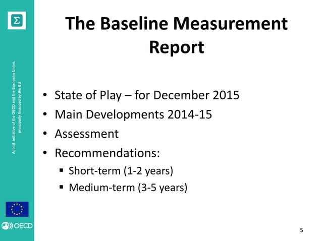 SIGMA Baseline Measurement Report presentation | PPT