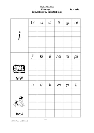 Lem kerja kelas pemulihan bm | PDF