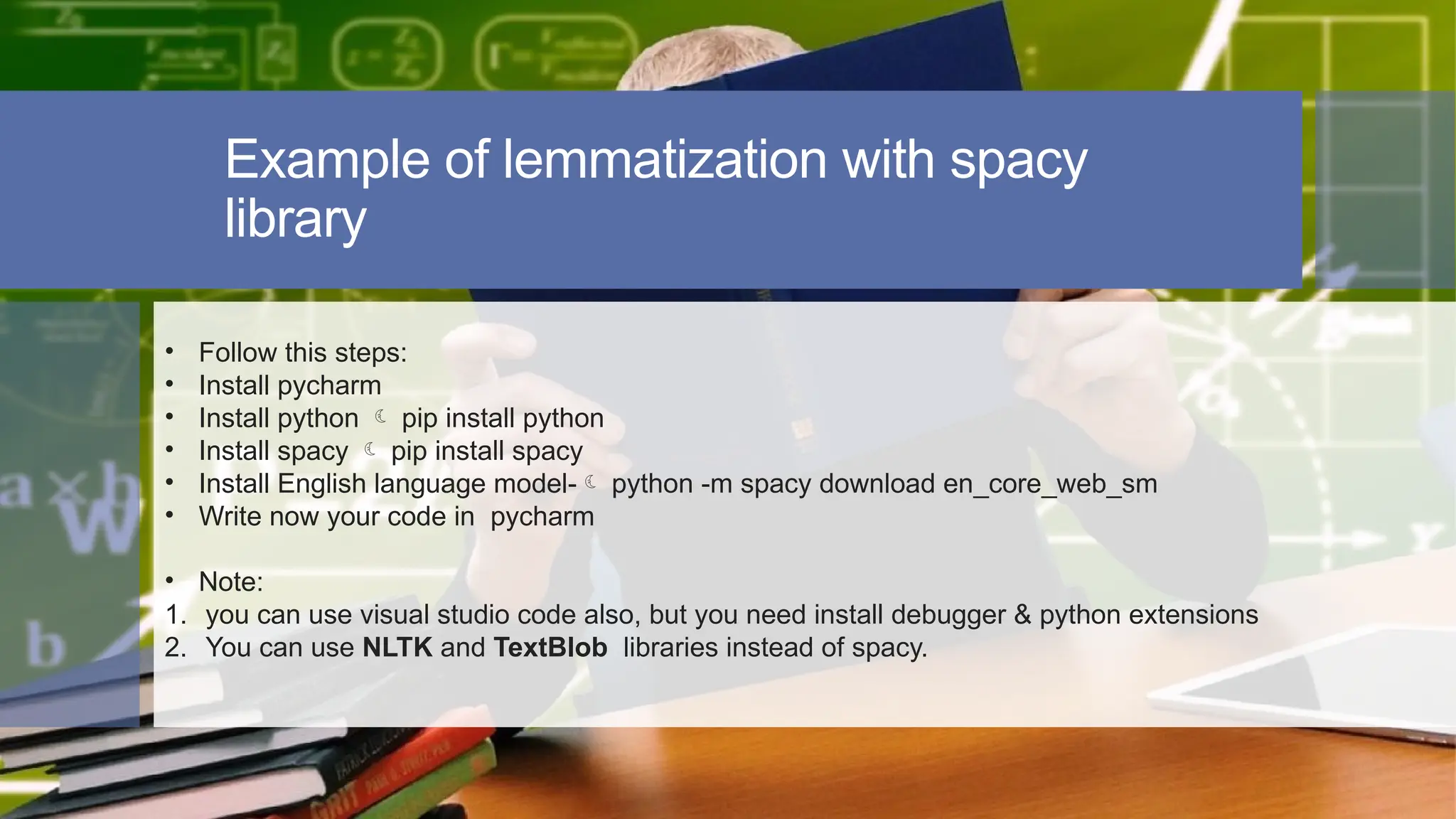 lemmatization Algorithms used in AI .pptx