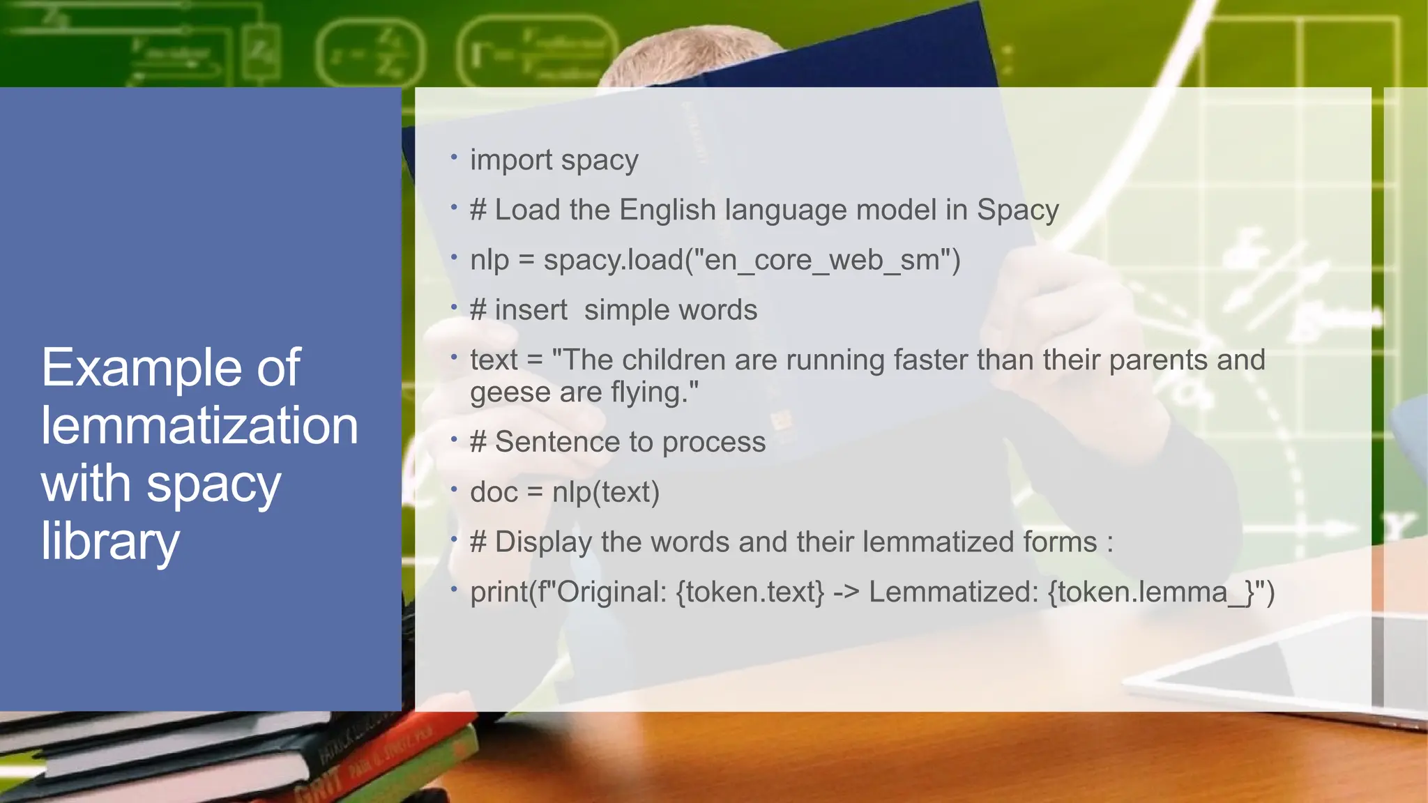 lemmatization Algorithms used in AI .pptx