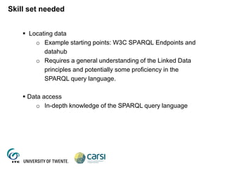 Lemmens kessler-agile-linked data v3-slideshare | PPT