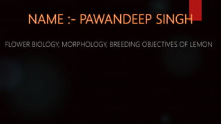 Breeding of Lemon | PPTX