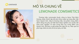 Chiến lược phát triển sản phẩm mới của Lemonate | PPTX
