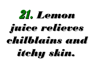 Lemon health benefits | PPT
