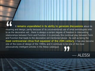 Alessi Lemon Juicer | PDF