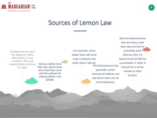 What is "The Lemon law"? | PPTX