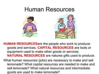 Examples Of Capital Resources In Economics