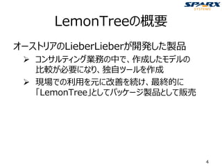 モデルの差分比較とマージ・Git運用支援ツール LemonTree 紹介セミナー | PPT