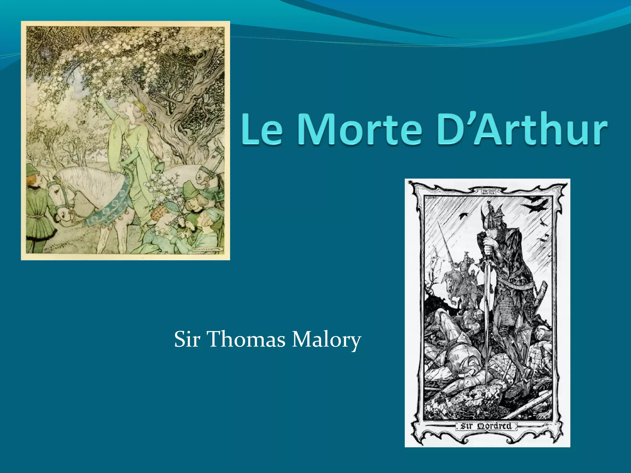 Le Morte d'Arthur | PPT | Books and Literature
