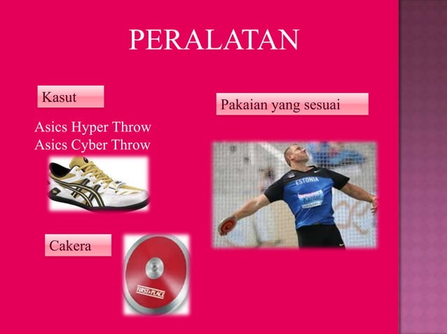 Lempar cakera | PPTX