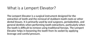 Lempert Elevator – Heavy Pattern by greymed | PPT