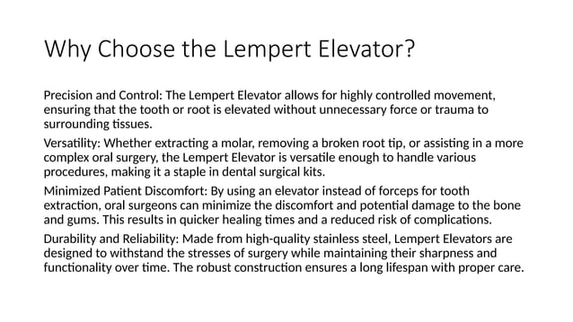 Lempert Elevator – Heavy Pattern by greymed | PPT