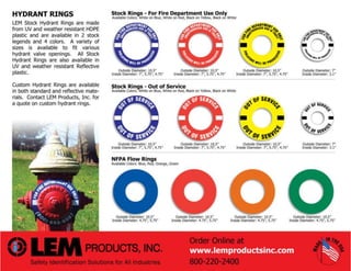 LEM Products, Inc. Hydrant Rings | PPTX