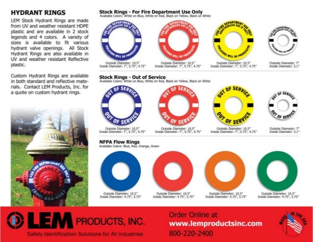 LEM Products, Inc. Hydrant Rings