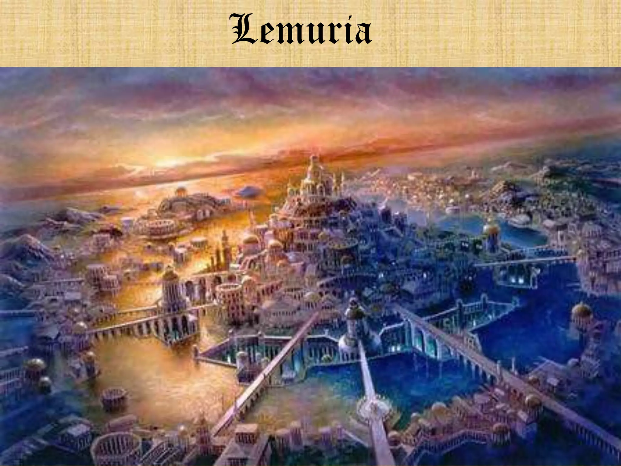 The myth of Lemuria debugged | PPT