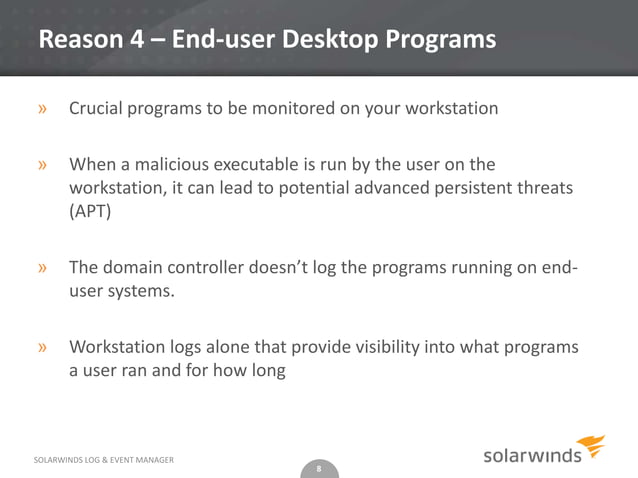 Why Workstation Log Management is Crucial for Network Security? | PPT