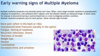 Multiple Myeloma | Causes and Treatment of Multiple Myeloma | PPTX