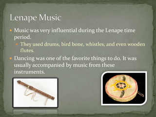 Lenape arts & crafts matt | PPTX