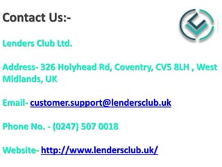 Lenders club | PPTX | Personal Loans | Personal Debt