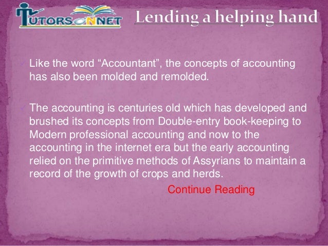 Lending a helping hand